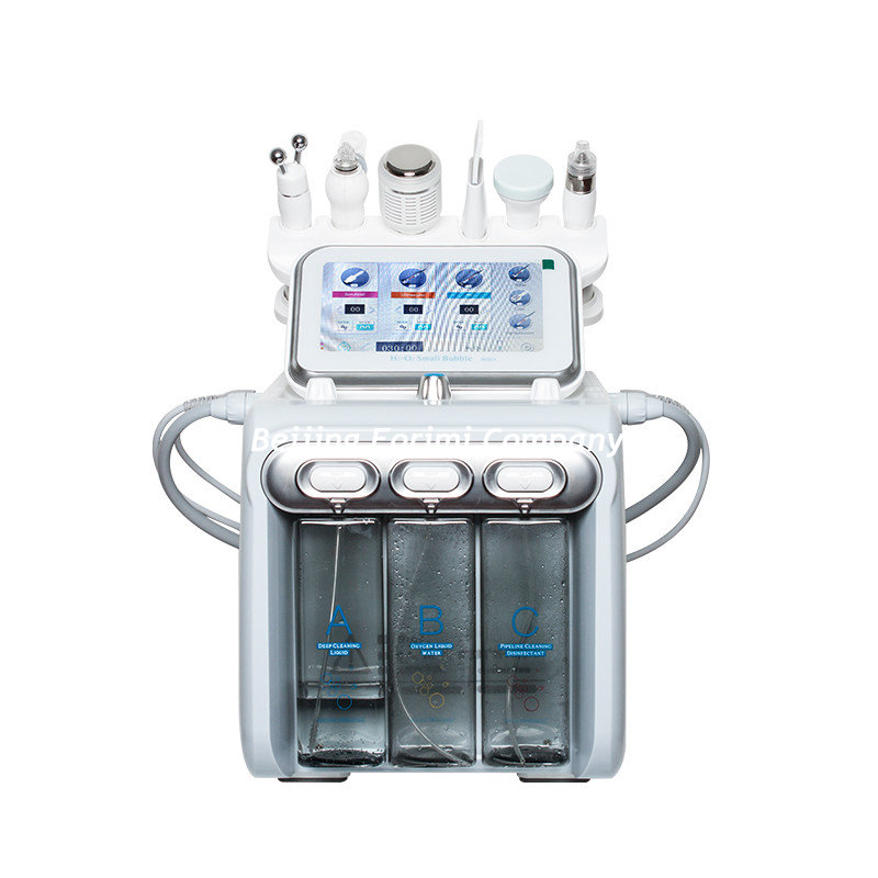 6 in1 hydro dermabrasion jet peel water oxygen Water skin care face microdermoabrasion Hydro Diamond Dermic
