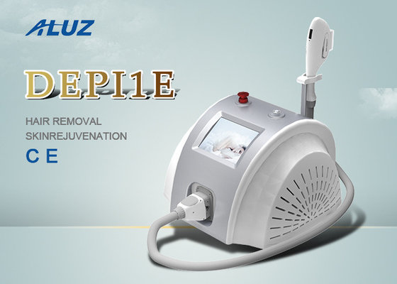 China Vertical 2 Handles Mini IPL Machine Devices Touch Screen 808 Nm SHR Hair Removal Machine supplier