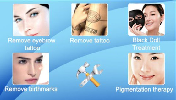 Tattoo removal laser beauty machine 1064nm and 532nm and 1320nm supplier