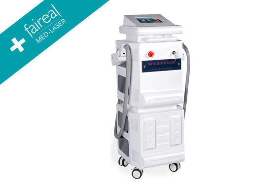 China Vertical E - light IPL Hair Removal Machine 530 - 1200nm Wavelength supplier
