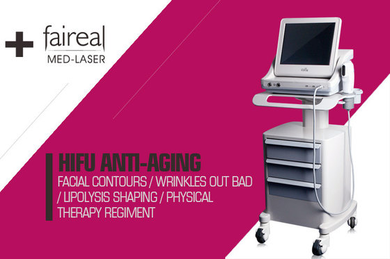 China High Frequency Korea HIFU Machine Face Lift / Wrinkle Removal supplier