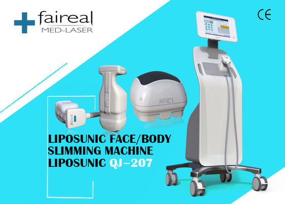 China Ultrasound Body Slimming HIFU Machine 50Hz Safety Non - Surgical Treatment supplier