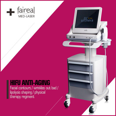 China Facial Lifting HIFU Machine High Intensity Focused Ultrasound AC 100V - 240V supplier