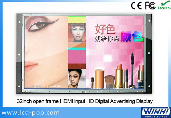 32 inch open frame HDMI input LED TVS HD Digital Advertising LCD Monitor LED Display Screen