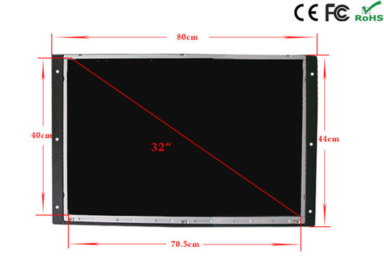 32 inch open frame HDMI input LED TVS HD Digital Advertising LCD Monitor LED Display Screen