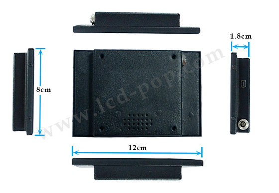 12V 1.0A 4.3'' Advertising Display Boards DVD MPEG DVI Video Player