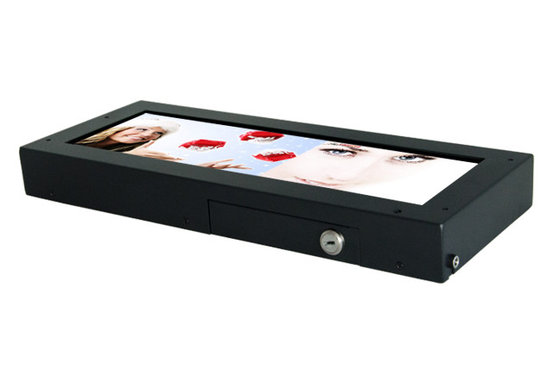 15 inch Digital Signage in Store Bar Type Wide Screen Rolling Video Display Digital Advertising Display Screens
