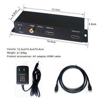 3840 X 2160P 4K Digital Signage Player HDMI SPDIF Switch Box For Hotels