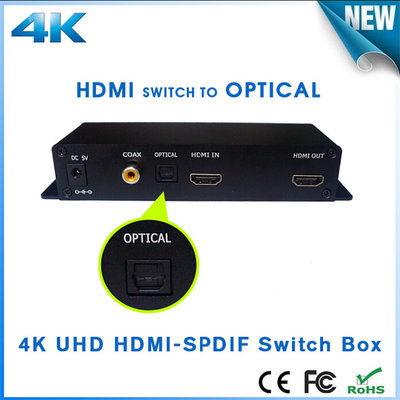 Full HD 4K Digital Signage Player / 5.1 Optical Digital Audio SPDIF Switch Box Signage Media Player