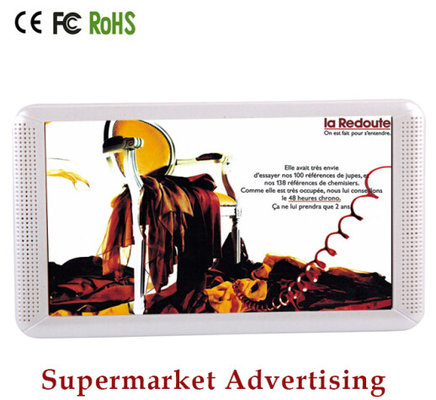Auto Loop Play Advertising Display Screens 1080P , LCD Advertising Display For Shopping Mall