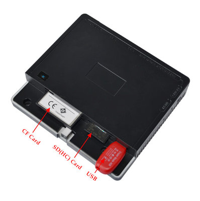 Memory Card Indoor Digital Signage Full HD Media Player With VGA Ypbpr
