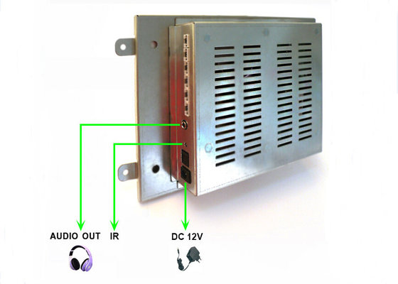 10.1in TFT LCD Digital Signage Display Screens 1080p With Motion Sensor