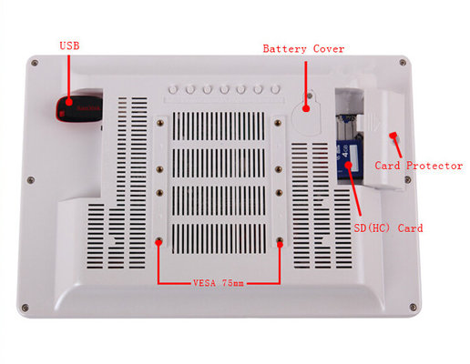 Shelf Small Motion Sensor LCD Display for Advertising MPEG 1 / MPEG 2 / MPEG 4