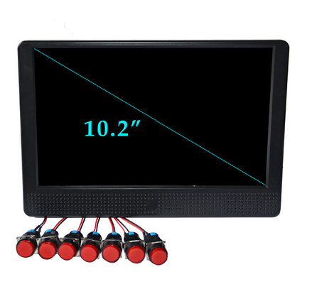 10.2 Inch 12V LCD Video Screen Digital Advertising Player For Retail Store
