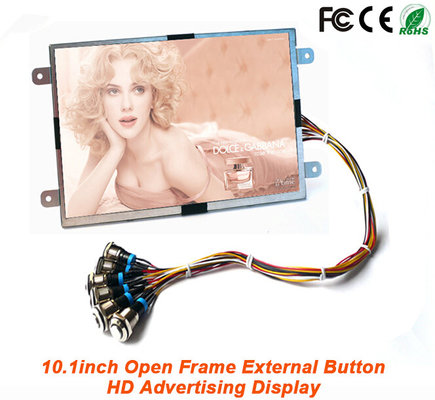 Open Frame HD Bluetooth LCD Monitor Display With 3.5 mm Earphone Out