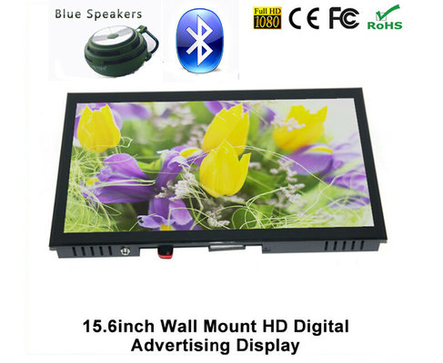 Wall Mounting Marquee Bluetooth LCD Display SD Card Multimedia Video Player