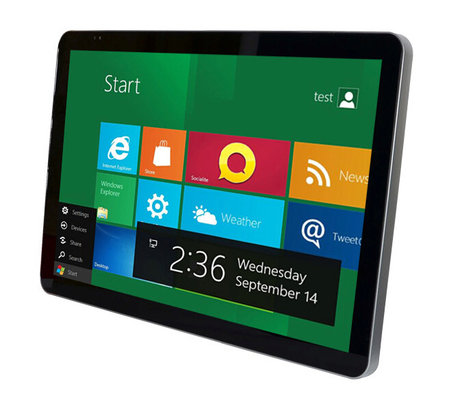 26 Inch Horizontal / Vertical Display Bluetooth LCD Screen For Shopping Mall