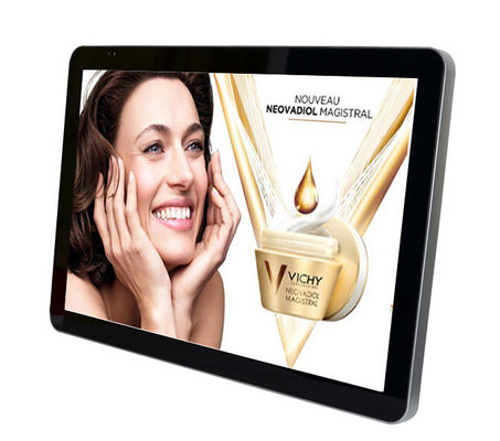 Large 65 Touch Screen LCD Display Wall Mounted Digital Signage Player