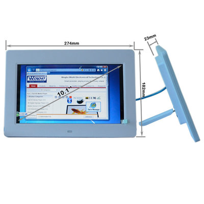 10 Inch HD Mini USB LCD Display Link  27.4 * 18.7 * 2.3cm ,Mirror / Extend screen Monitor