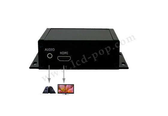 Mini Full Hd Media Player, Nand Flash Digital Video Player Auto play, Loop play HDMI output