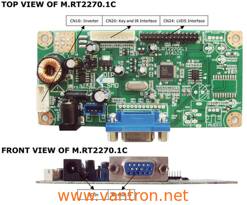 M.RT2270C.1 LCD Display Controller Board with VGA Terminal