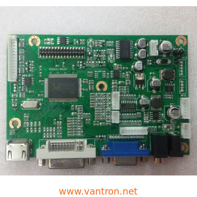 Customized Realtek RTD2660H Chipset AD board model L.ZM60H LCD controller board VG/DVI/HDMI/Audio.