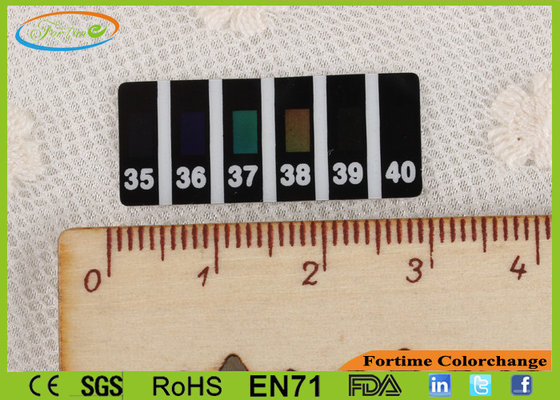 Simple Style LCD Fever Scan Forehead Thermometer Strip For Baby , Range 35℃ ~ 40℃