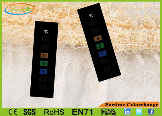 Harmless PET Temperature Thermometer Sticker Environmental Protection