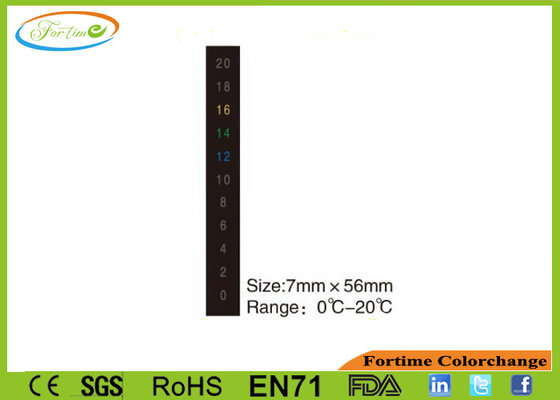 Family Delicated LCD Heat Sensitive Stickers / Temperature Sensor Sticker