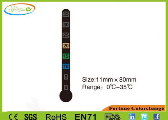 Reusable High Accuracy Thermometer Sticker Temperature Indicator Sticker 0-35℃