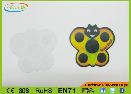 Water Proof Cute Infant Thermometer Sticker / Temperature Sensitive Stickers
