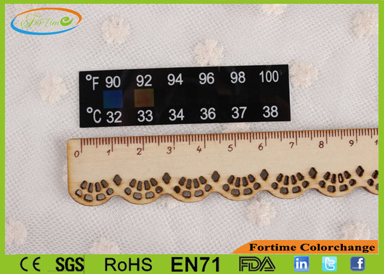 Flexible PET Temperature Thermometer Strip , No Mercury Contained And Unbreakable
