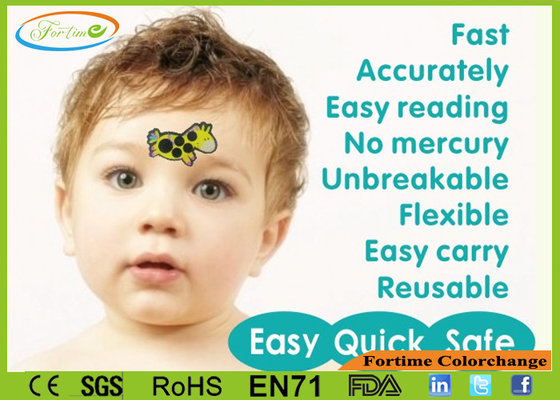 Convenient And Accuracy Fever Temperature Thermometer Sticker For Kids