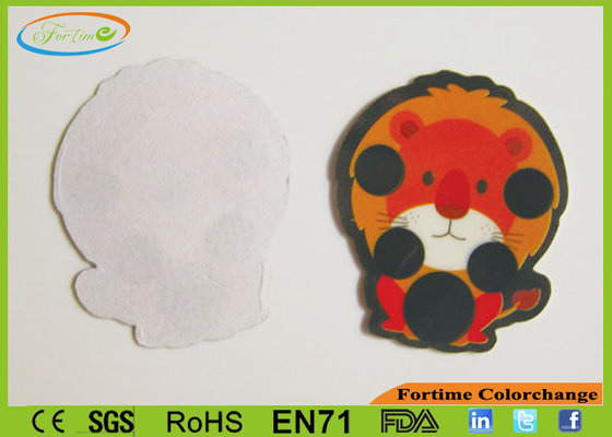 LCD Digital Fever Indicator Heat Sensitive Stickers with Cartoon Design