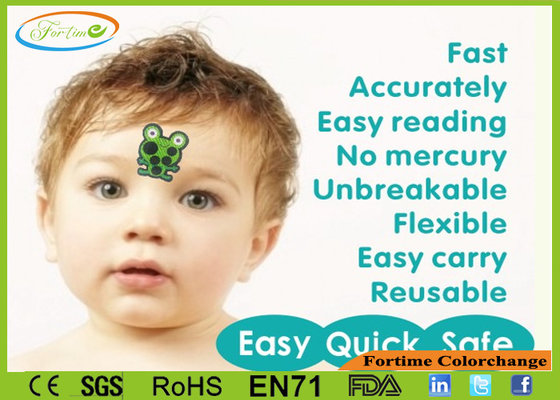 Frog Shape Thermometer Fever Stickers Indicator For Baby Temperature