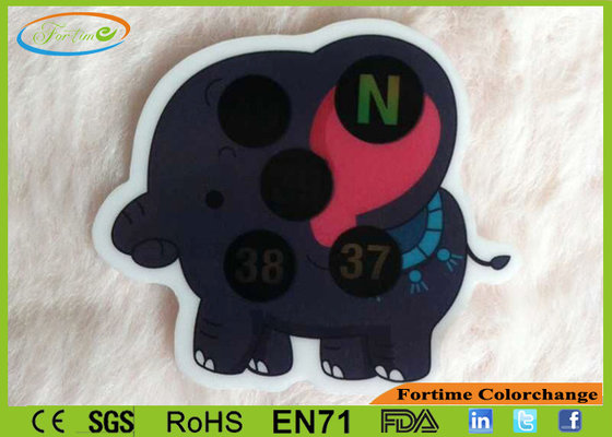 Durable And Flexible Heat Sensitive Stickers , Temperature Sensor Sticker