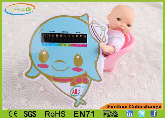 Kids Digital Flexible Baby Bath And Room Thermometer Sticker Customized