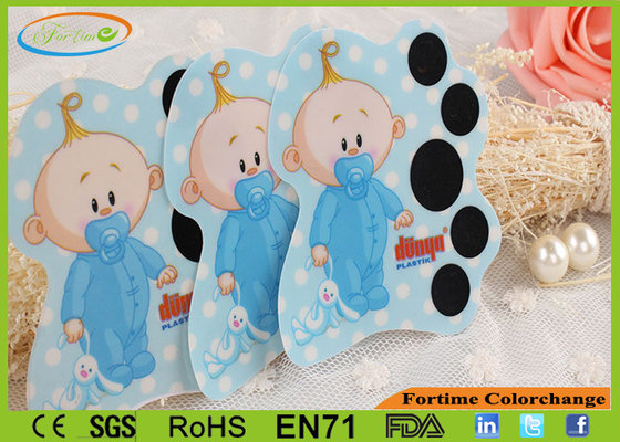 LCD Household Thermochromic Baby Bath Temperature Thermometer Mercury Free