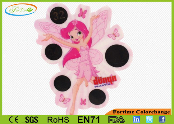 Pink Cartoon Baby Bath Water Thermometer Liquid Crystal Heat Sensitive