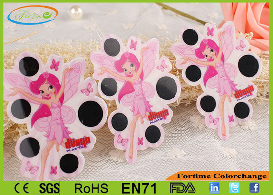 Pink Cartoon Baby Bath Water Thermometer Liquid Crystal Heat Sensitive