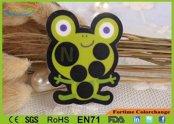 OEM Frog Sensitive Temperature Stickers ROSH EN71 Approval Fever Indicator Stickers