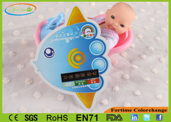 Eco-friendly PVC Digital Baby Bath Thermometer No Mercury For Infants