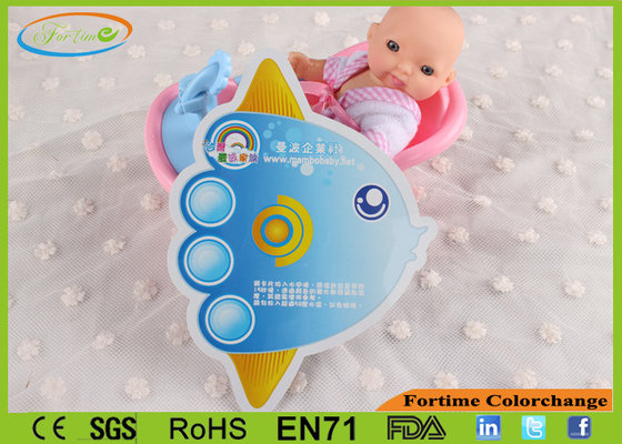 Eco-friendly PVC Digital Baby Bath Thermometer No Mercury For Infants