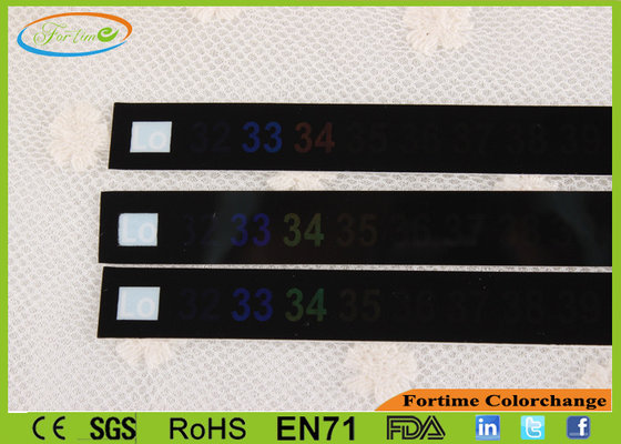 Flexible Digital Thermometer Strip PET Sheet With Thermometer Function