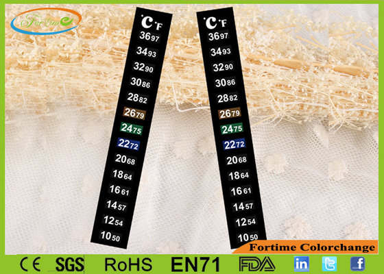 Exquisite Aquarium Thermometer Strip Liquid Crystal Digital 20 x 131mm
