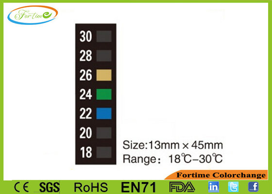 Custom PET Aquarium Thermometer Sticker Digital For Fish Tank Temperature