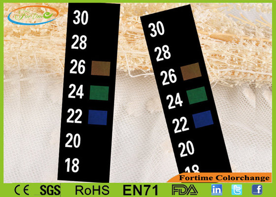 Custom PET Aquarium Thermometer Sticker Digital For Fish Tank Temperature