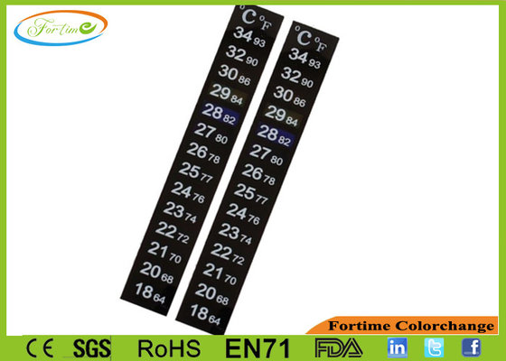 Liquid Crystal Fish Tank Thermometer For Promotion Gift 18 - 34℃