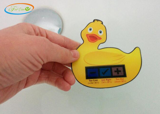 Digital Water Proof Baby Bath Thermometer Duck Card Non-toxic LCD