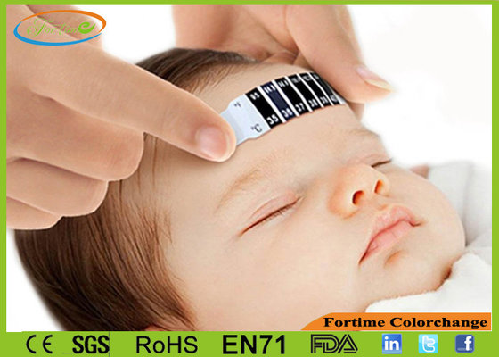 Convenient Quickly Measure Head Strip Thermometer Eco Friendly Pet